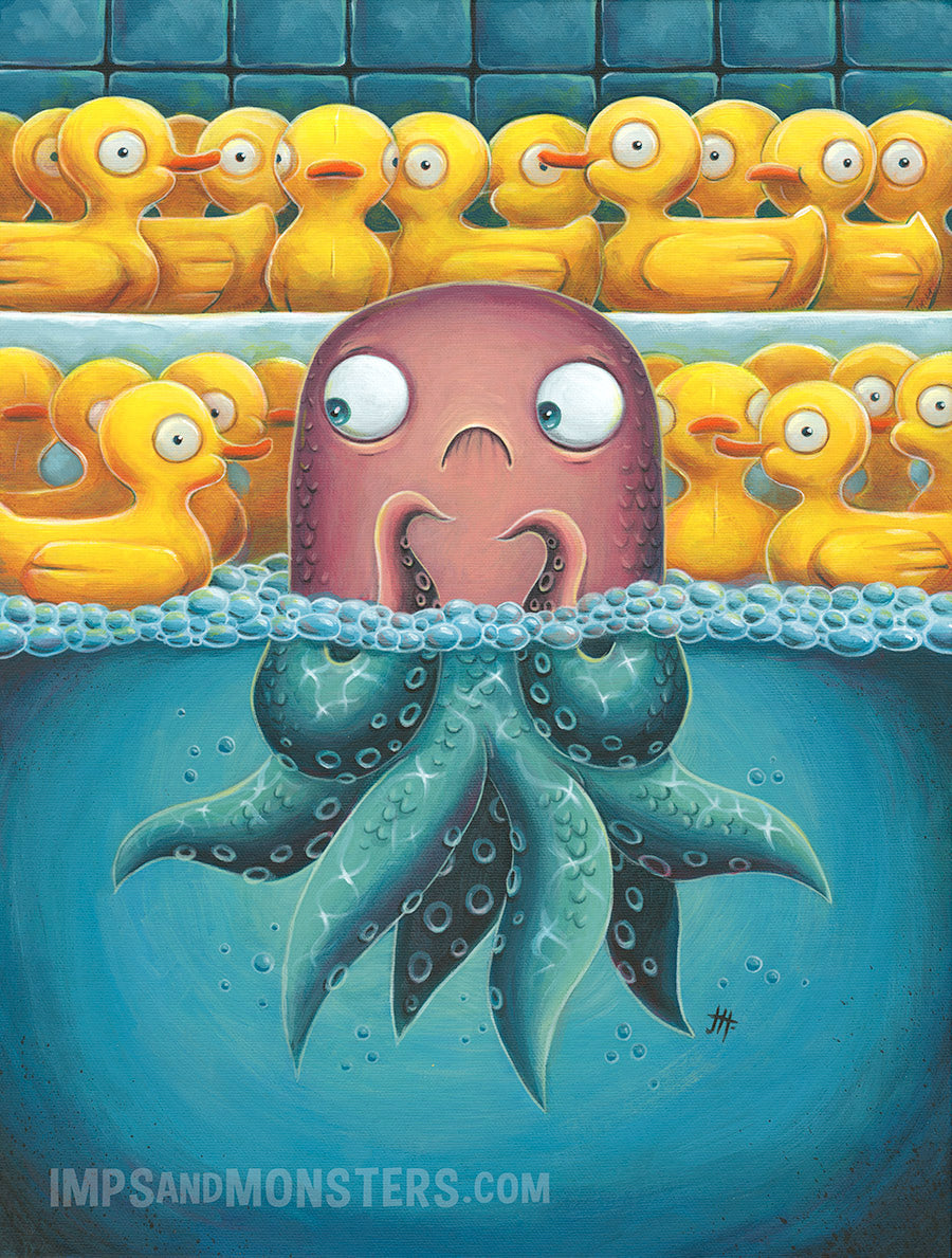 Octopus & Rubber Duck – Imps and Monsters LLC